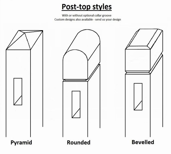 Traditional rural post & rail fencing